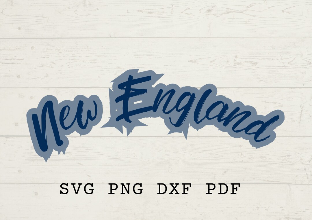 New England Svg, New England Png, New England Stencil, New England ...