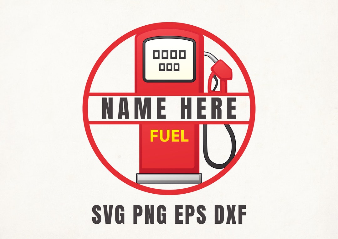 Fuel Svg, Gas Station Template, Fuel Stencil, Custom Svg, Laser Cut ...