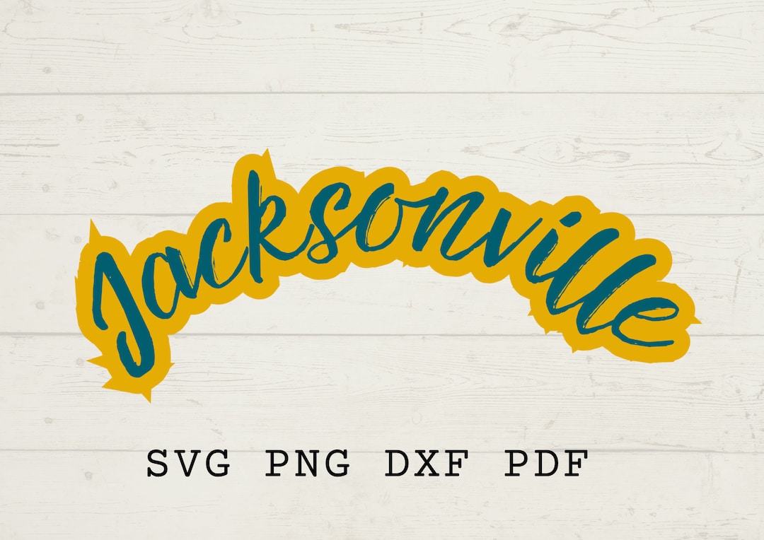 Jacksonville Svg, Jacksonville Stencil, Jacksonville Gift, Jacksonville ...