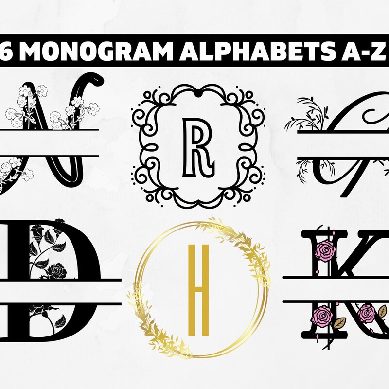 Split Wreath Svg - Etsy