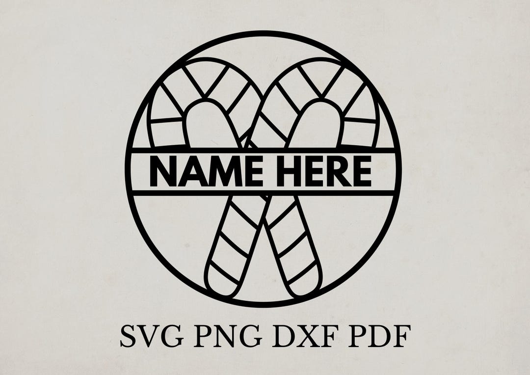 Candy Svg, Ornament Svg, Laser Cut File, Candy Template Svg, Christmas ...