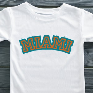 Miami Svg, Retro Miami Tshirt Svg, Miami Stencil, Miami Gifts, Miami ...