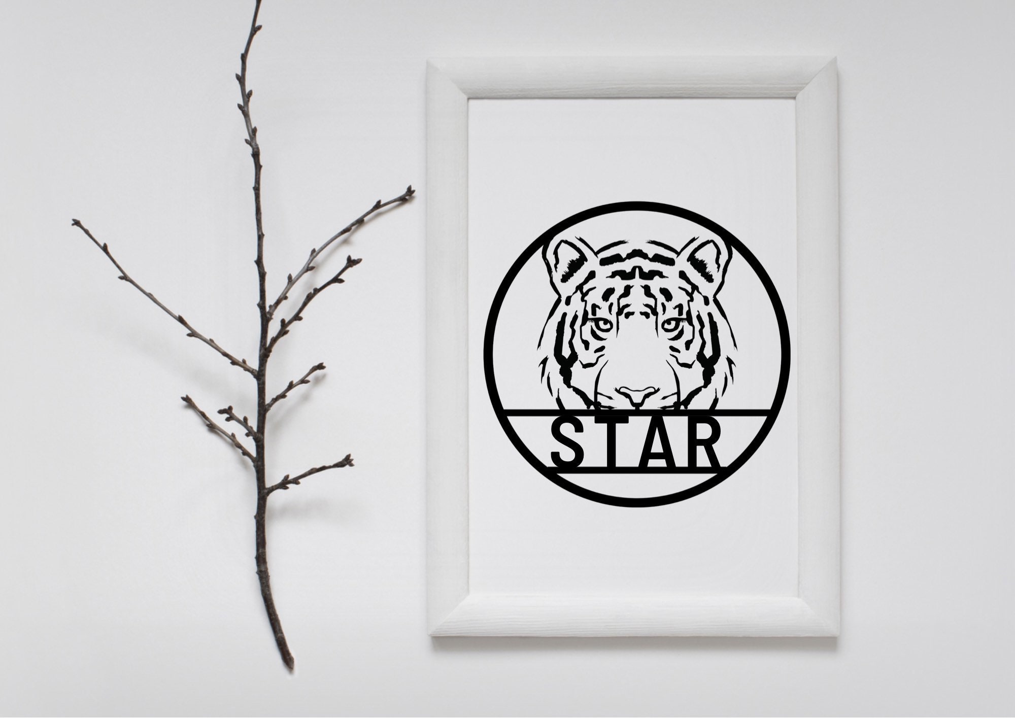 Tiger Svg Tiger Stencil Laser Cut File Tiger Template Svg - Etsy Australia