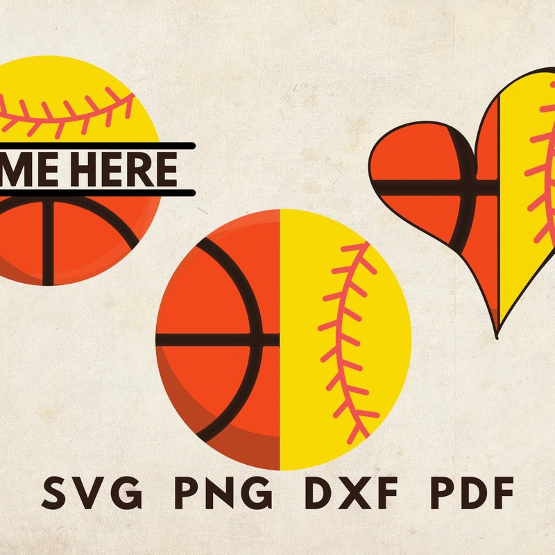 Softball Svg - Etsy