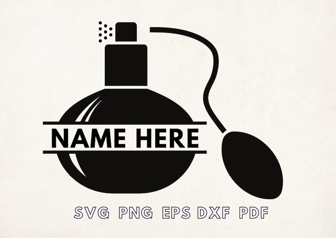 Perfume Bottle Svg, Make up Svg, Laser Cut File, Perfume Bottle ...