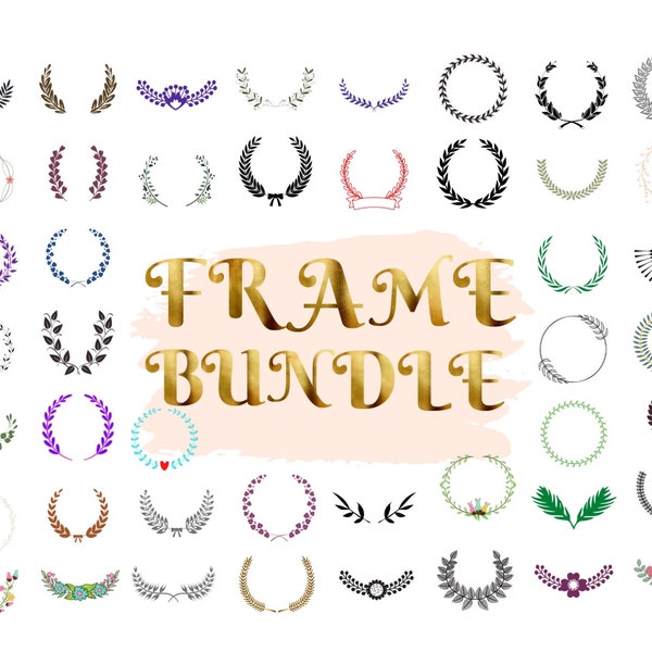 Monogrammed Frame - Etsy