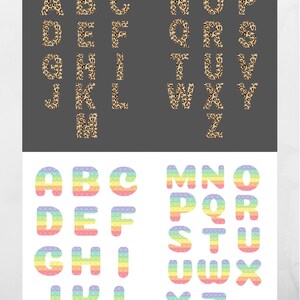 Letter Svg Initial Svg Alphabet Svg Bundle Monogram Svg - Etsy