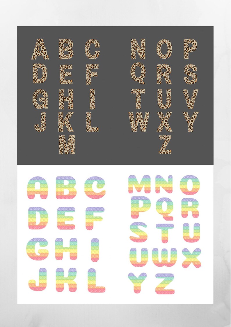 Letter Svg Initial Svg Alphabet Svg Bundle Monogram Svg - Etsy