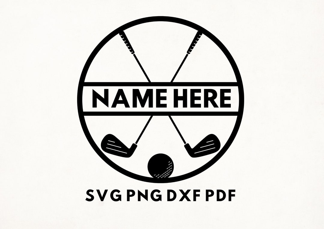 Golf Svg, Laser Cut File, Golf Ball Template, Sport File, Commercial ...