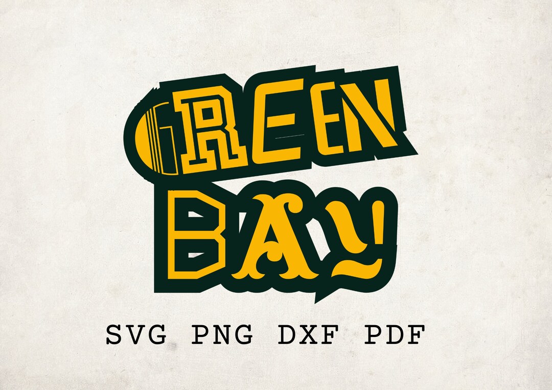 Green Bay Svg, Wall Art Svg, Green Bay Stencil, Green Bay Gifts, Green ...