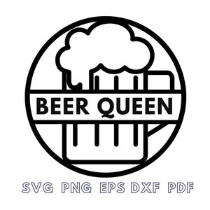 Beer Glass Svg, Beer Glass Stencil, Laser Cut File, Beer Glass Keychain ...