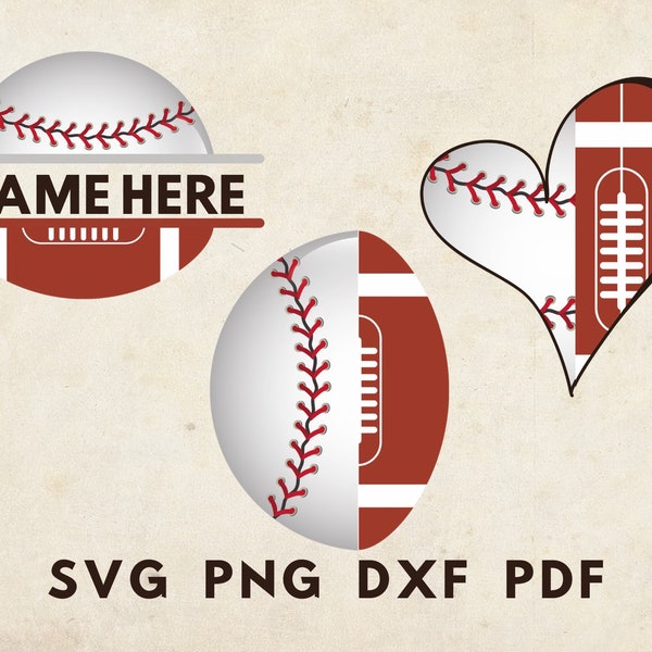 Football and Baseball Art - Etsy