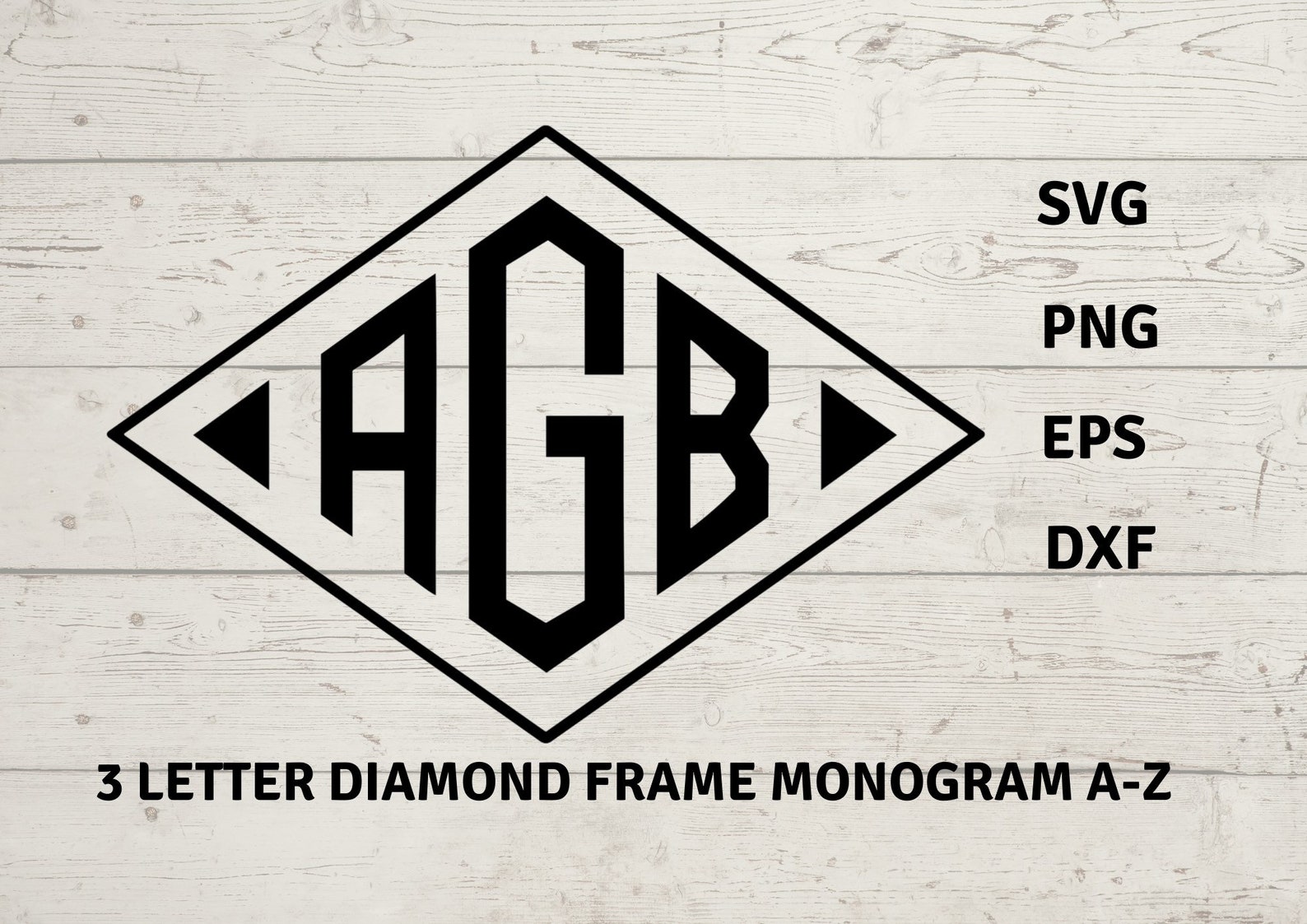 Diamond Monogram Svg, Diamond Monogram Font, Diamond Frame Svg ...