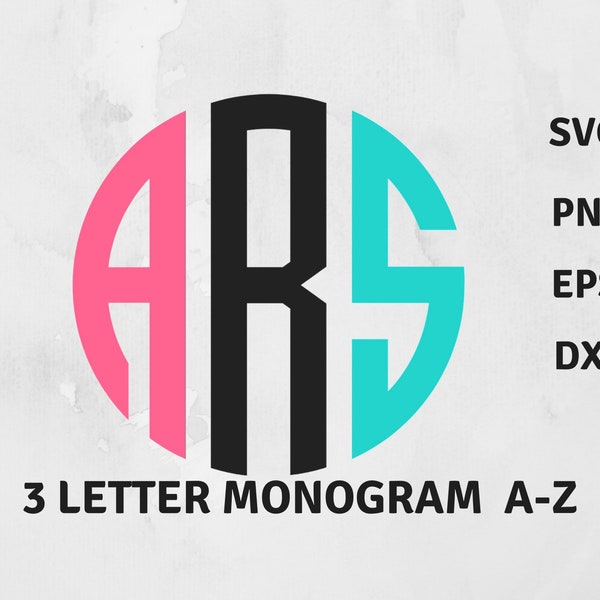 Monogram Letters - Etsy
