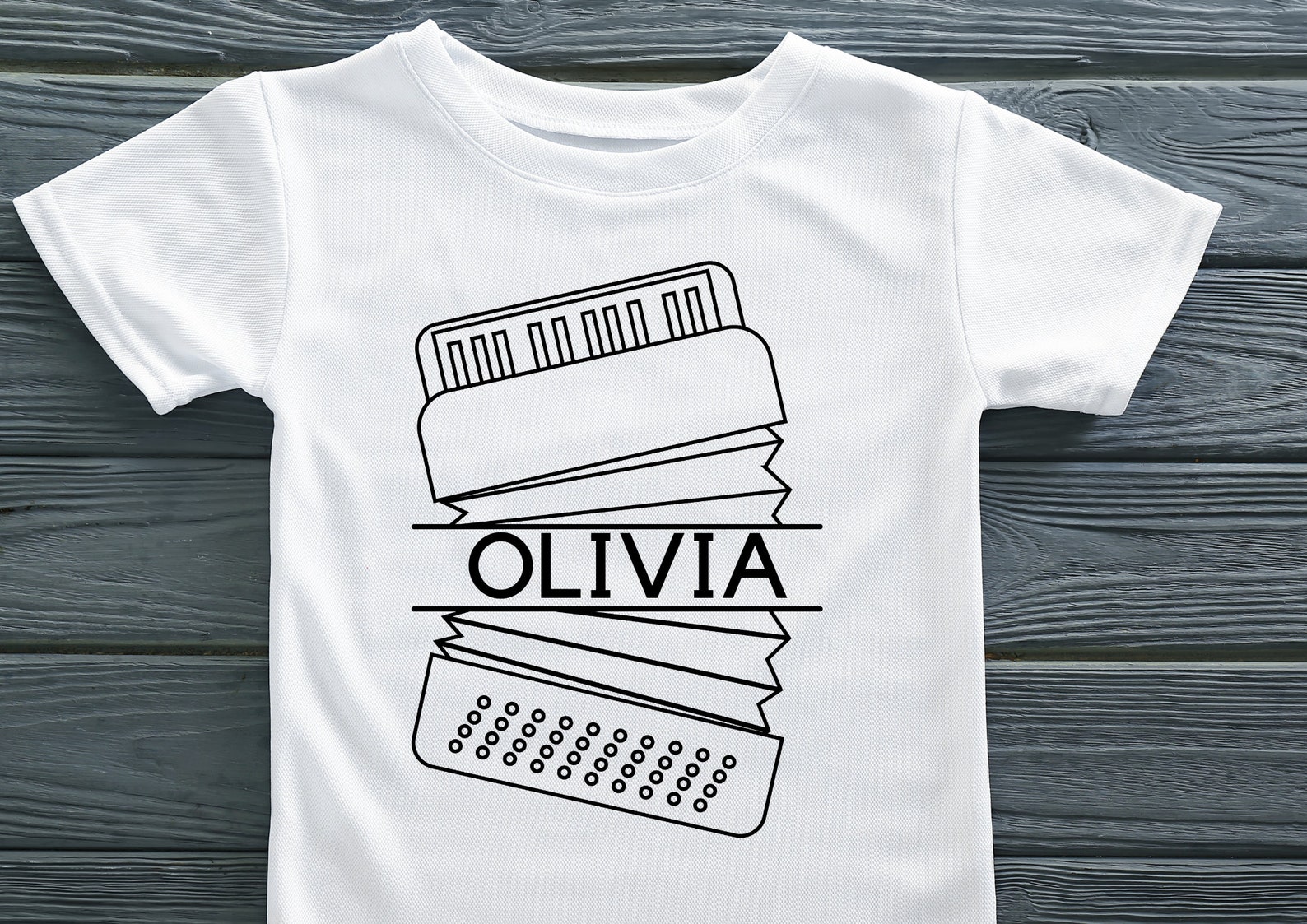 Accordion Svg, Laser Cut File, Wall Decor, Orchestra Svg, Instrument ...