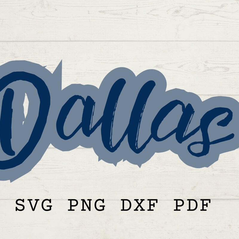 Dallas Cowboys Font Png - Etsy