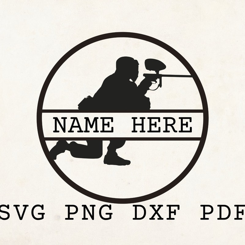 Paintball Svg - Etsy