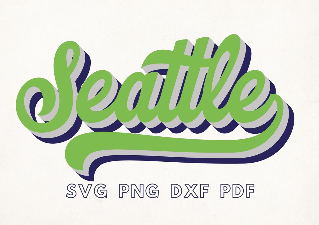 Seattle Svg, Seattle Stencil, Seattle Gifts, Seattle Template, Seattle ...