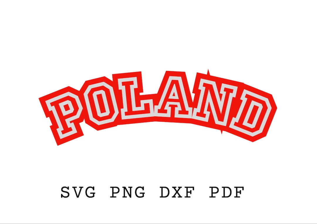 Poland Svg, Poland Tshirt Svg, Poland Stencil, Poland Gifts, Poland ...