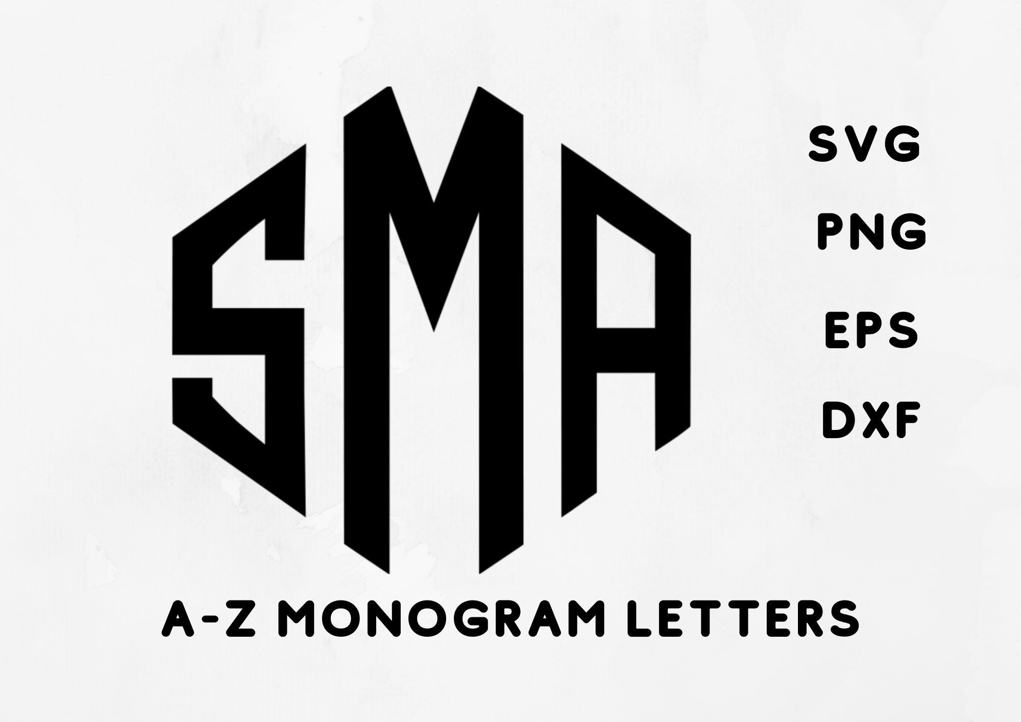 Circle Monogram Svg Monogram Fonts Svg 3 Letter Monogram Svg - Etsy
