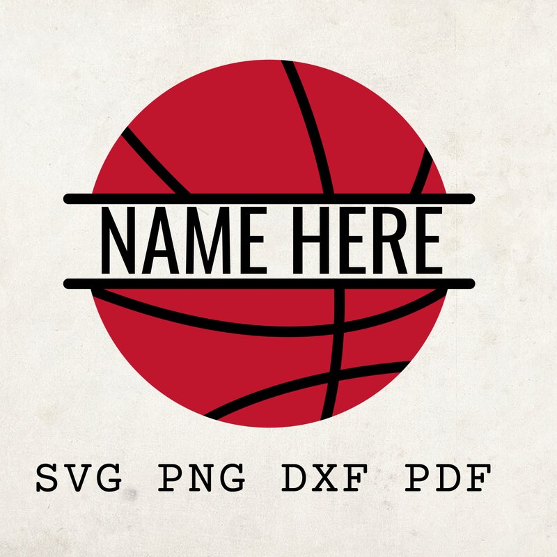 Split Basketball Svg - Etsy