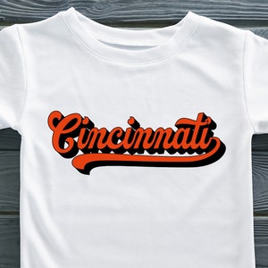 Cincinnati Svg, Cincinnati Stencil, Cincinnati Template, Cincinnati ...