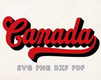 Canada SVG PNG Vector Love Canada Svg Png I Am Canadian Svg - Etsy