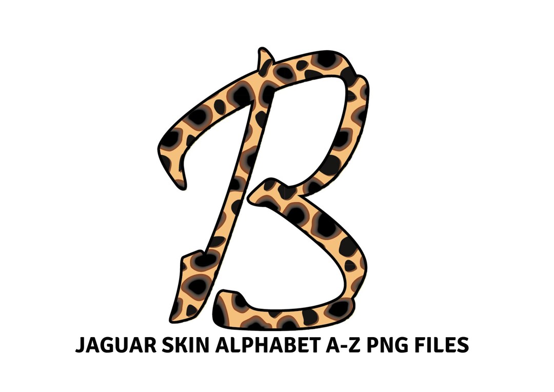 Monogram Png, Jaguar Skin, Jaguar Print Png, Animal Print Png, Monogram ...