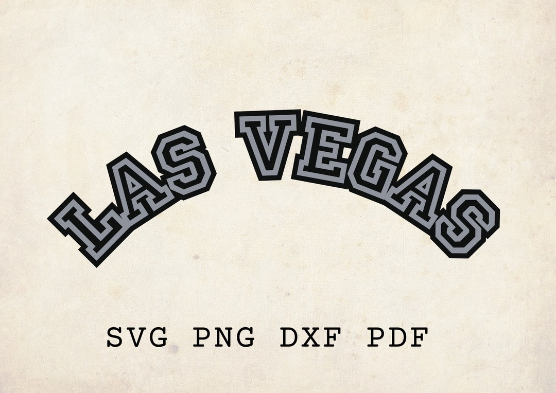 Las Vegas Svg, Retro Las Vegas Tshirt Svg, Las Vegas Stencil, Las Vegas ...