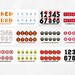 Numbers Svg Bundle, Numbers Png, Number Sublimation, Birthday Number ...