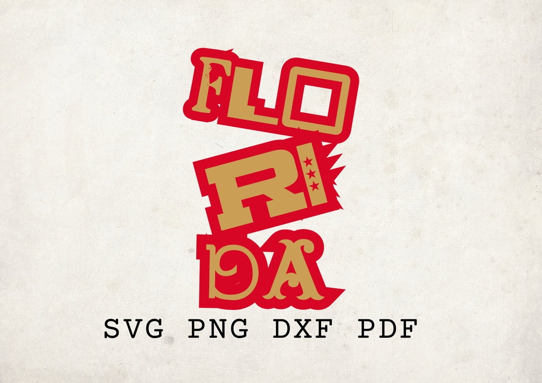 Florida Wall Art Svg, Florida Png, Florida Template, Florida Stencil ...