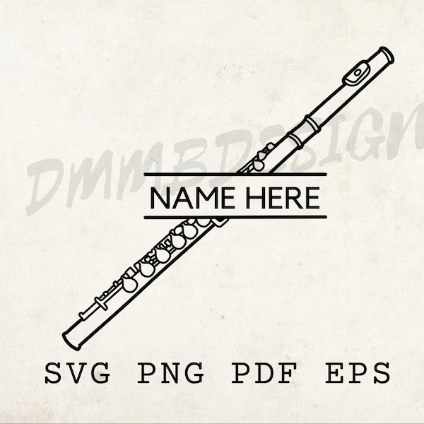 Flute Svg - Etsy