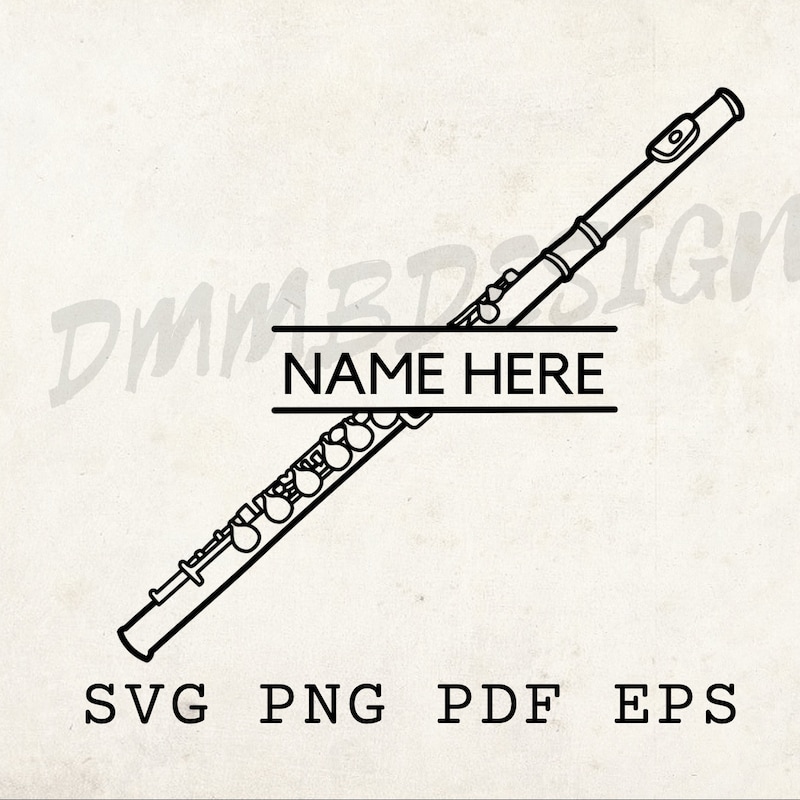 Flute Svg - Etsy