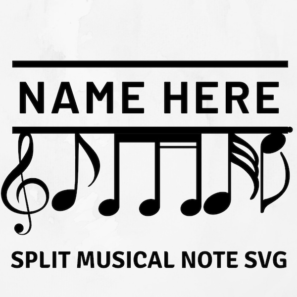 Music Notes Svg - Etsy