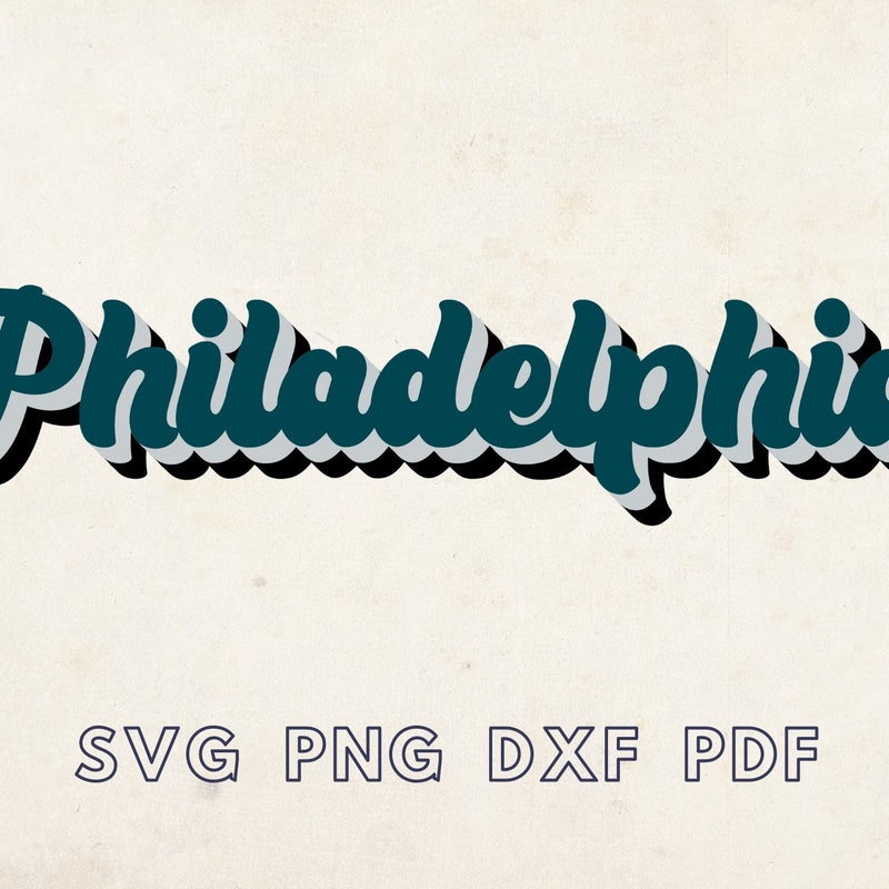 Philadelphia Eagles Font - Etsy