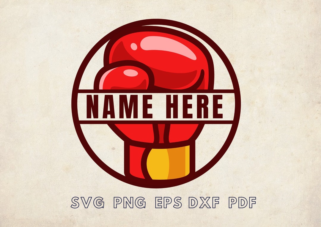 Split Boxing Svg, Sports Svg, Boxing Gloves Svg, Boxing Template Svg ...