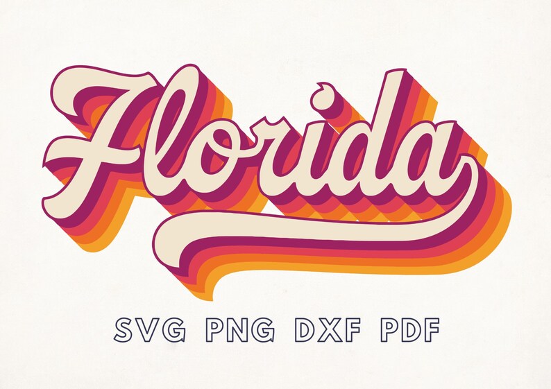 Florida Svg Florida Png Florida Template Florida Stencil - Etsy