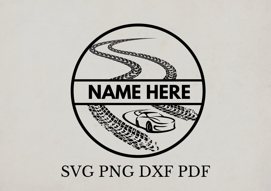 Split Drifting Svg, Drift Template, Tire Pattern Svg, Tunning Stencil ...