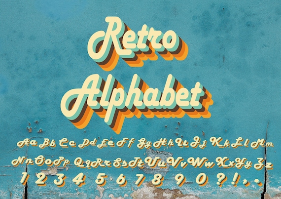 Vintage Lettering Fonts