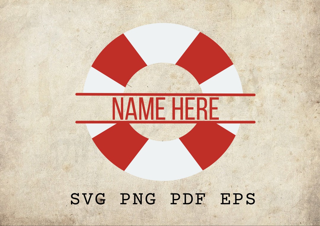 Life Vest Svg, Wall Art, Ornament Svg, Laser Cut File, Lifevest Svg ...