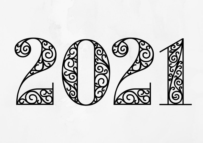 Number Stencil Numbers Svg Door Number Svg Number Cut File - Etsy