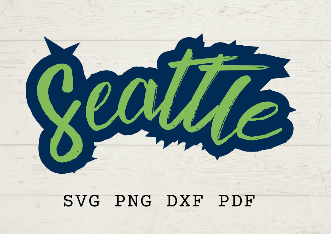 Seattle Svg, Retro Seattle Tshirt Svg, Seattle Stencil, Seattle Gifts ...