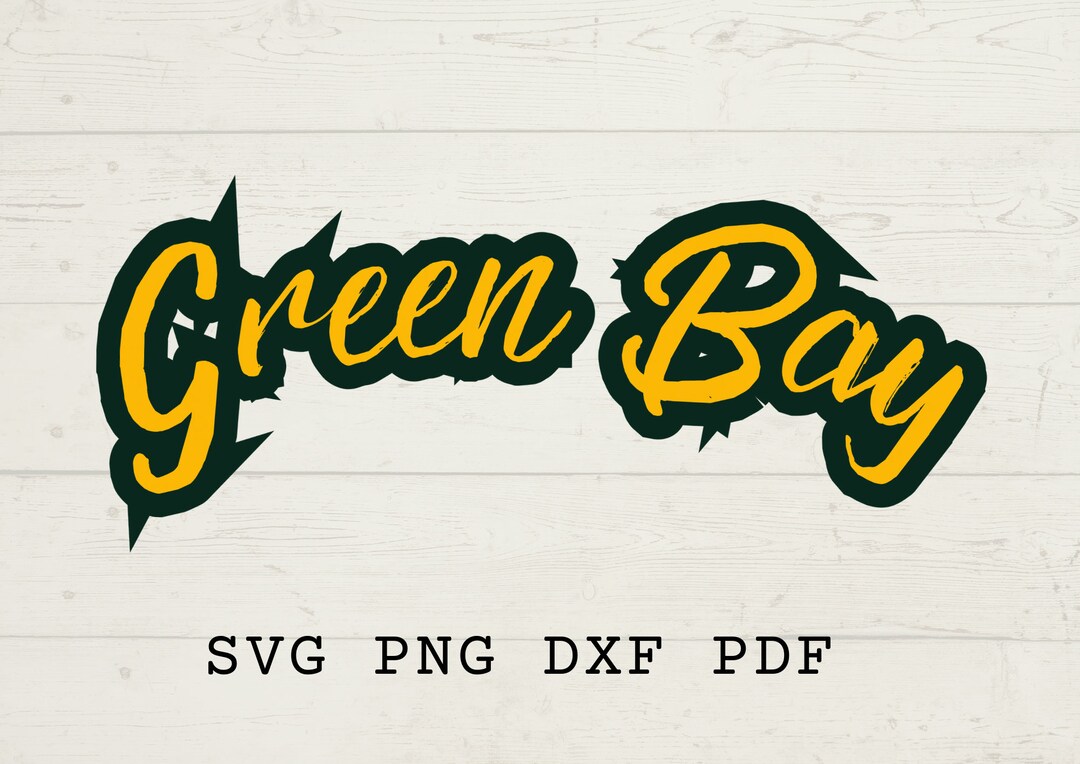 Green Bay Svg, Retro Green Bay Tshirt Svg, Green Bay Stencil, Green Bay ...