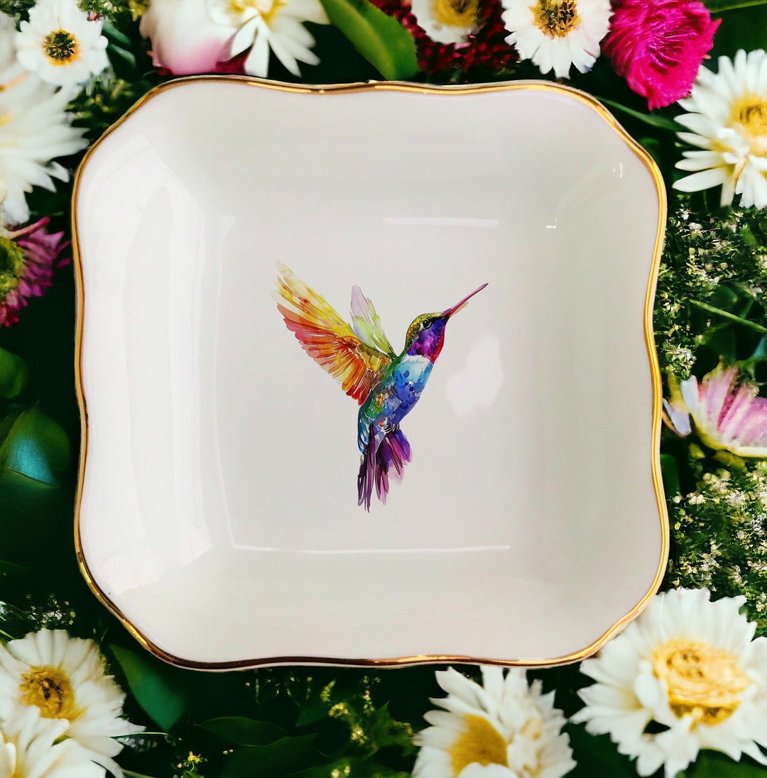 Hummingbird Ring Dish/hummingbird Gifts/gifts for Hummingbird Lovers ...