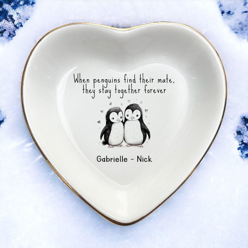 Penguin Plate - Etsy