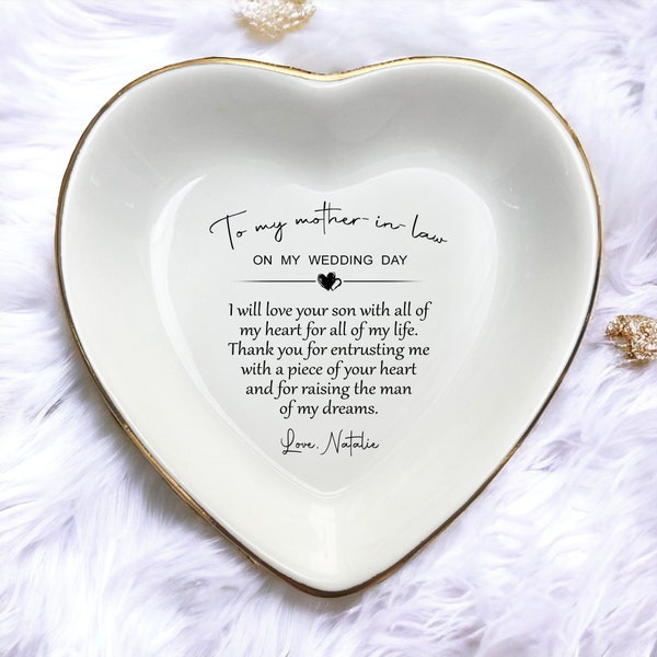 Mother in Law Wedding Gift Dish - 60+ Gift Ideas for 2024