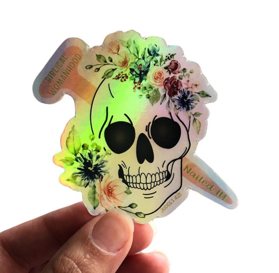 Holographic Biblical Womanhood Sticker / Judges 4 - Etsy