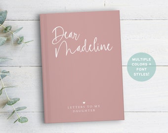 Letters to My Daughter Hardcover Notebook Journal Personalized Journal ...