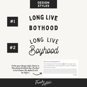 Long Live Boyhood Banner for Baby Boy Nursery Decor Playroom Wall Art ...