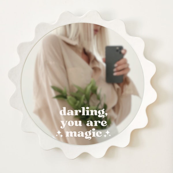 Mirror Sticker - Etsy